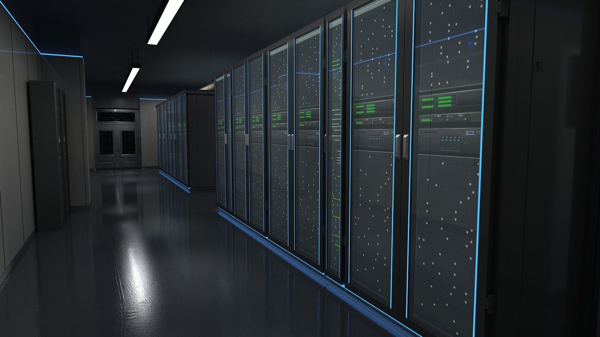 3D Computer Server Room 3 - TurboSquid 2258966