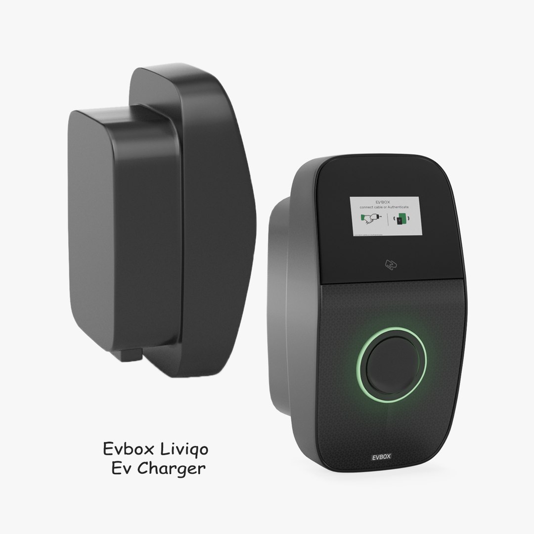 3D Evbox Liviqo Ev Charger - TurboSquid 2168011