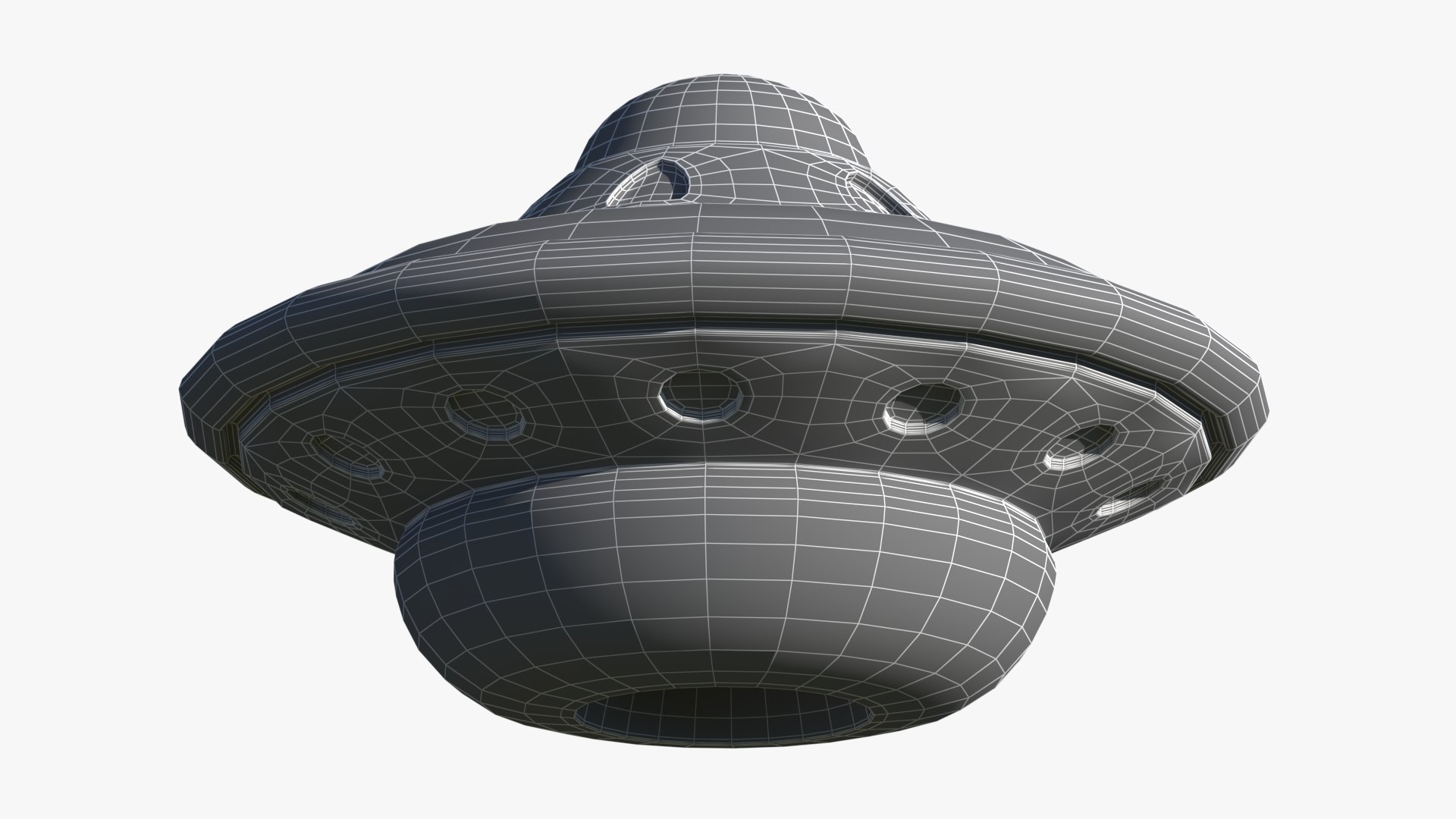 Science Fiction Alien Spaceship Pbr Model - TurboSquid 1934828