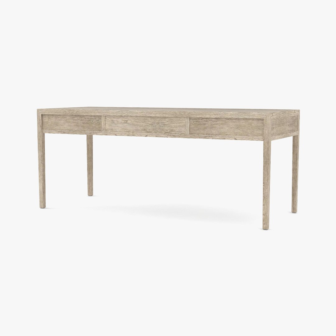 3D Model Restoration Hardware French Contemporary Desk - TurboSquid 2118092