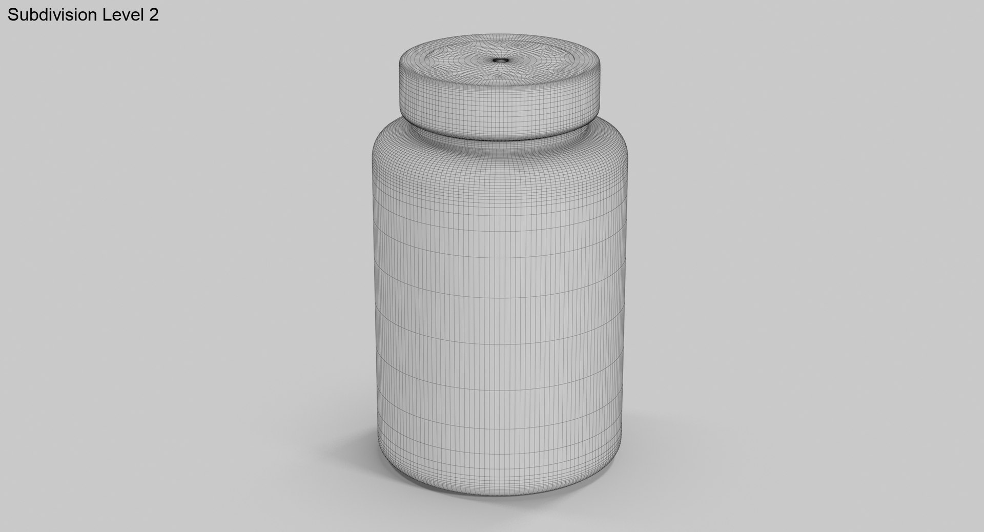 Plastic Jar 3D - TurboSquid 1914645