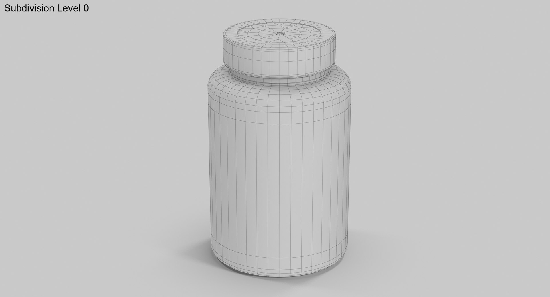 Plastic Jar 3D - TurboSquid 1914645