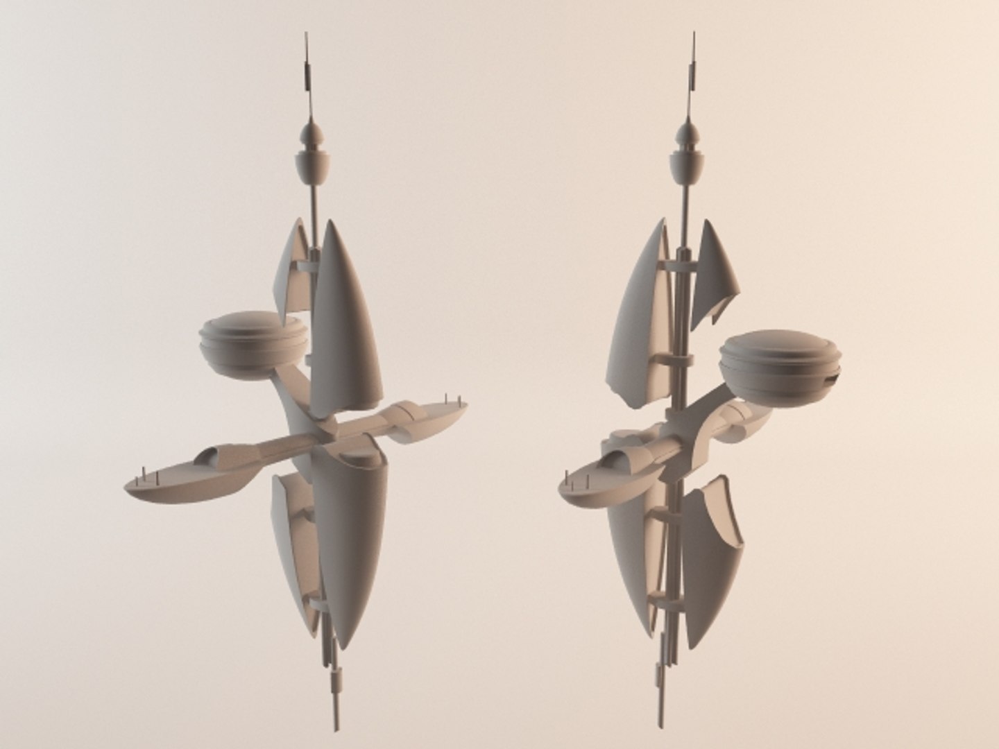 Space Station 3d Max