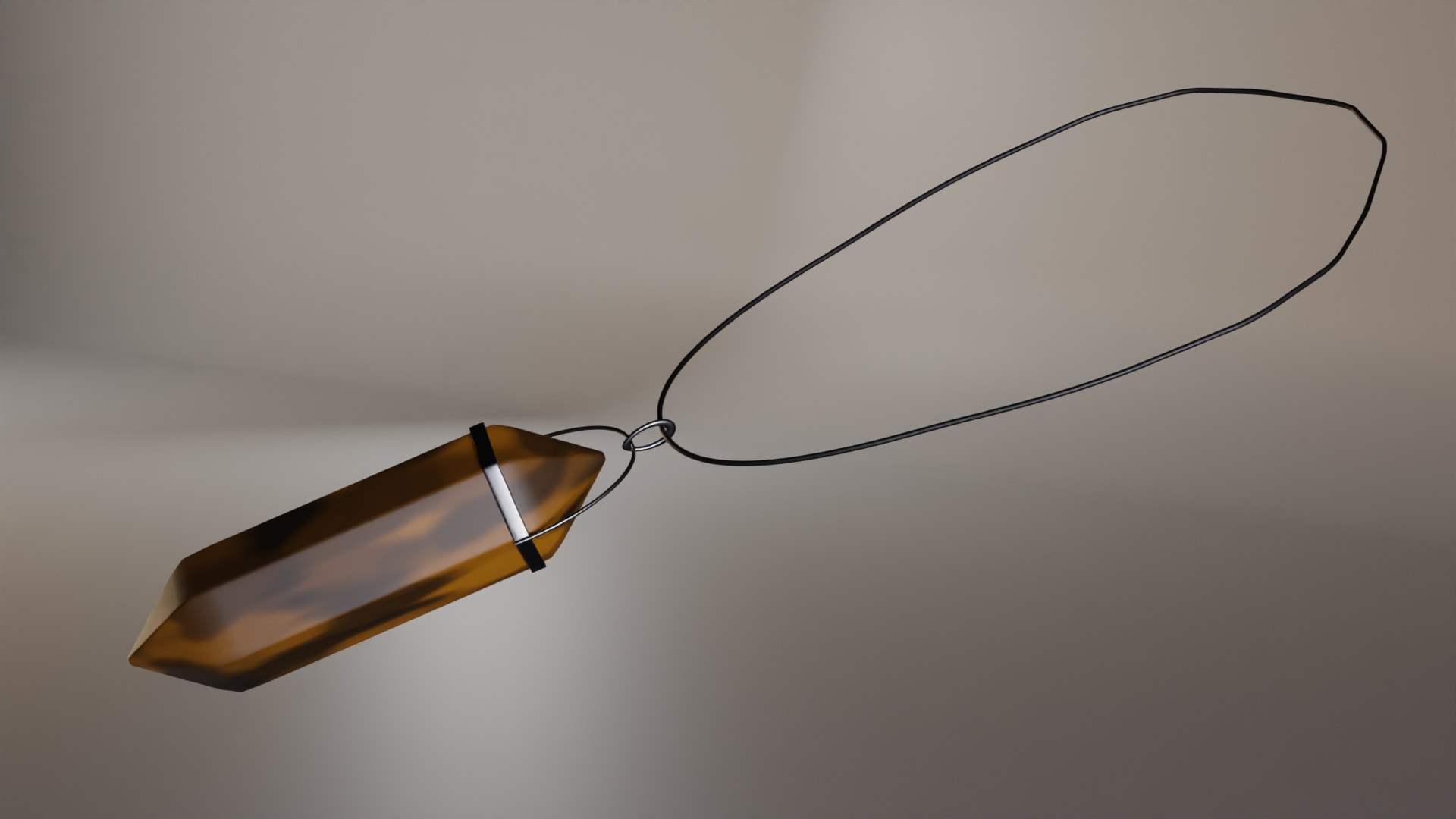 3D Tiger eye necklace - TurboSquid 2082926