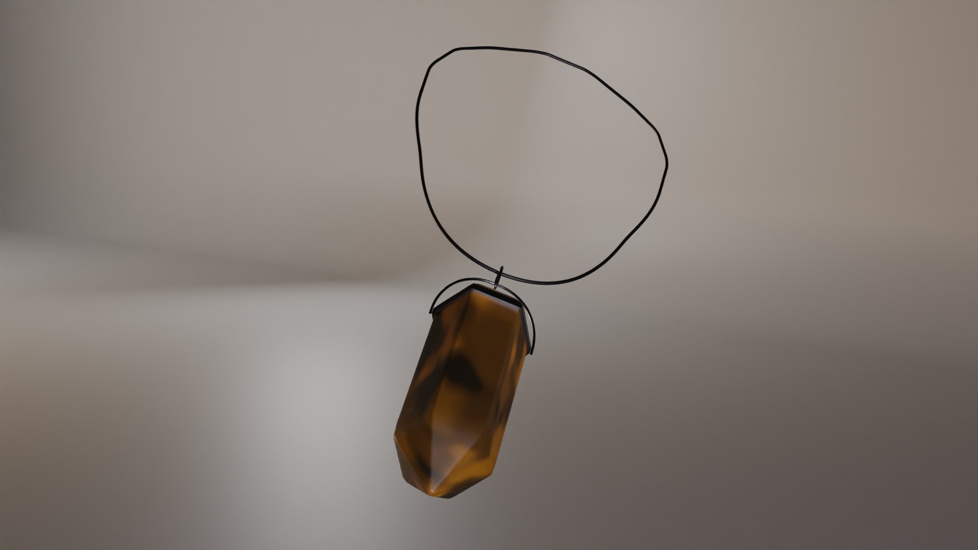 3D Tiger eye necklace - TurboSquid 2082926