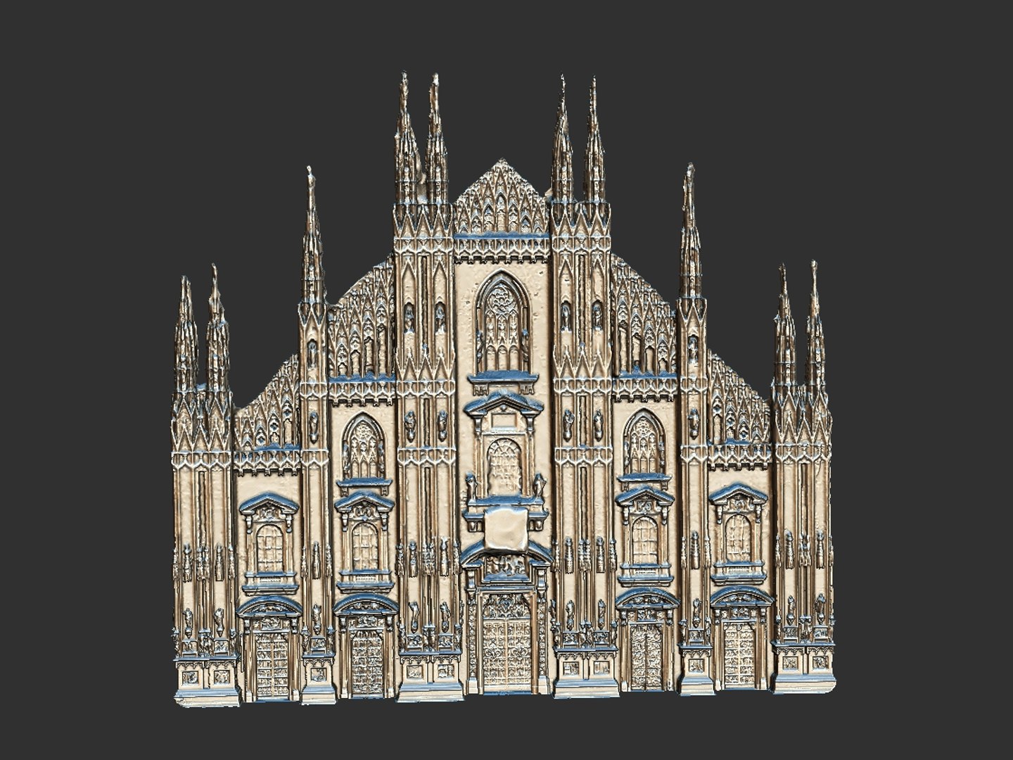 Duomo Di Milano 3D Model - TurboSquid 1419460