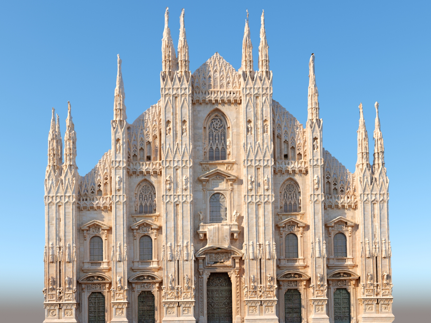 Duomo di milano 3D model - TurboSquid 1419460