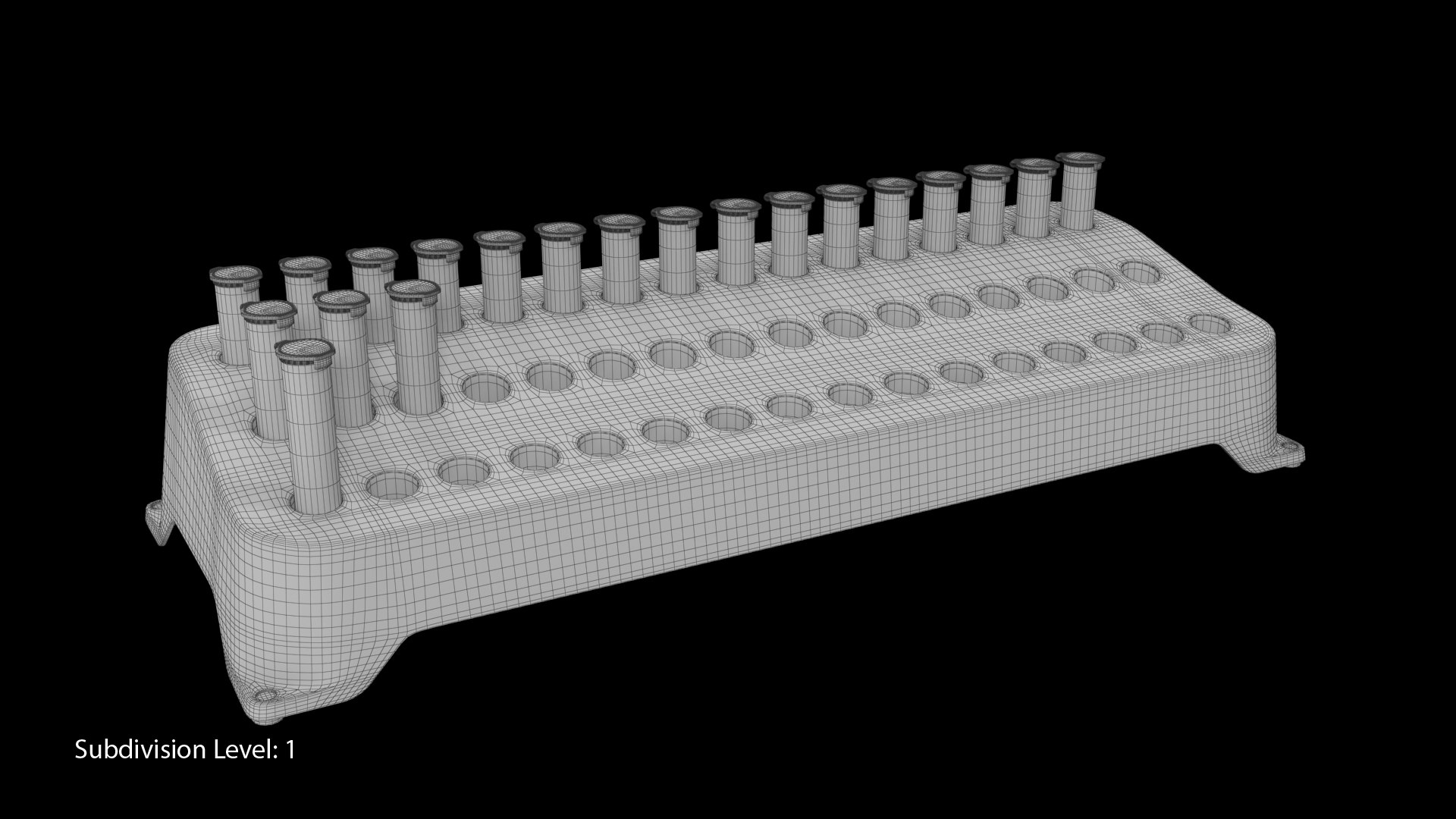 Eppendorf Tube Rack 0 Model - TurboSquid 1457827