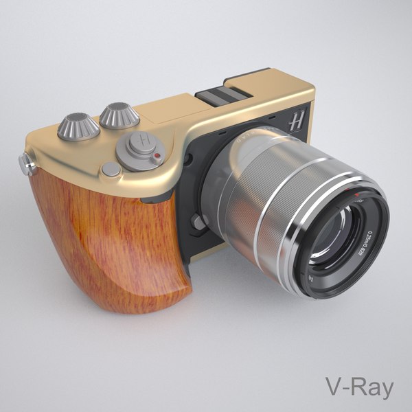 3d model photoreal camera hasselblad lunar
