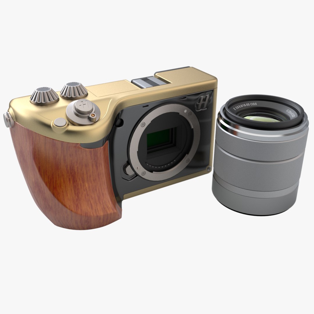 3d Model Photoreal Camera Hasselblad Lunar