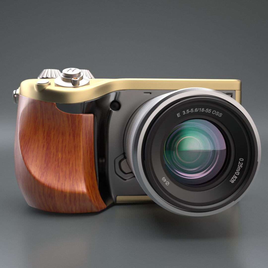 3d Model Photoreal Camera Hasselblad Lunar