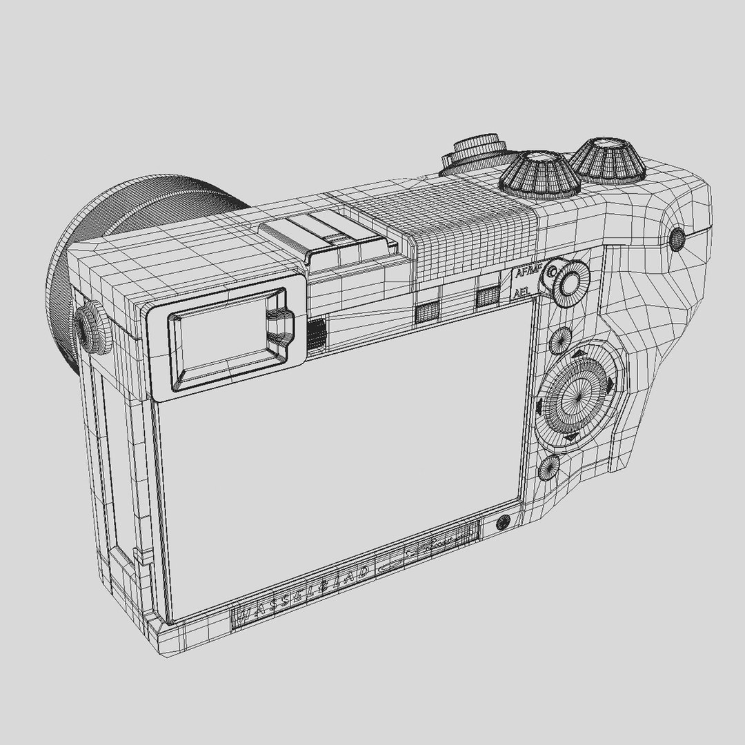 3d Model Photoreal Camera Hasselblad Lunar