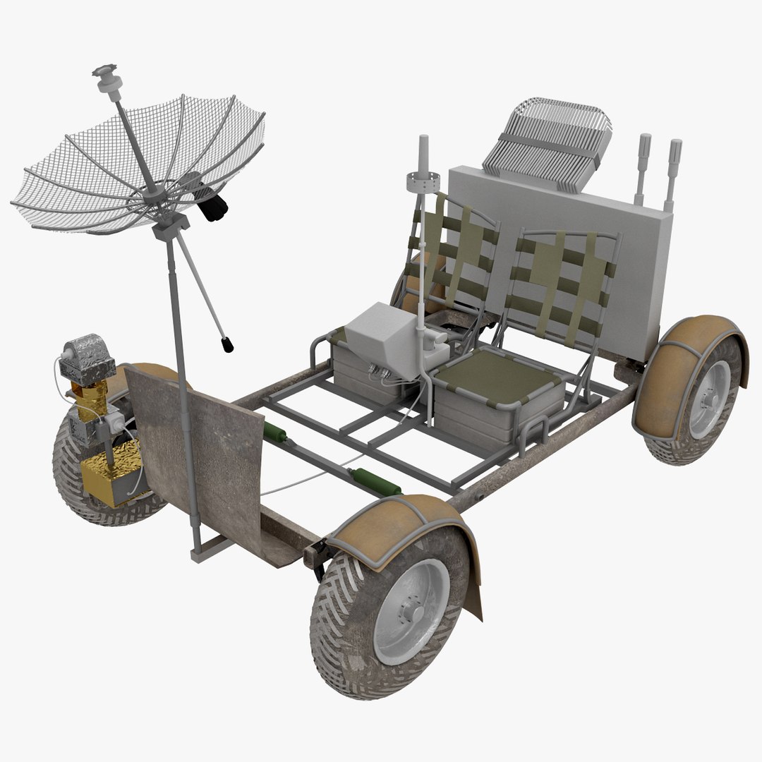 3d lunar rover