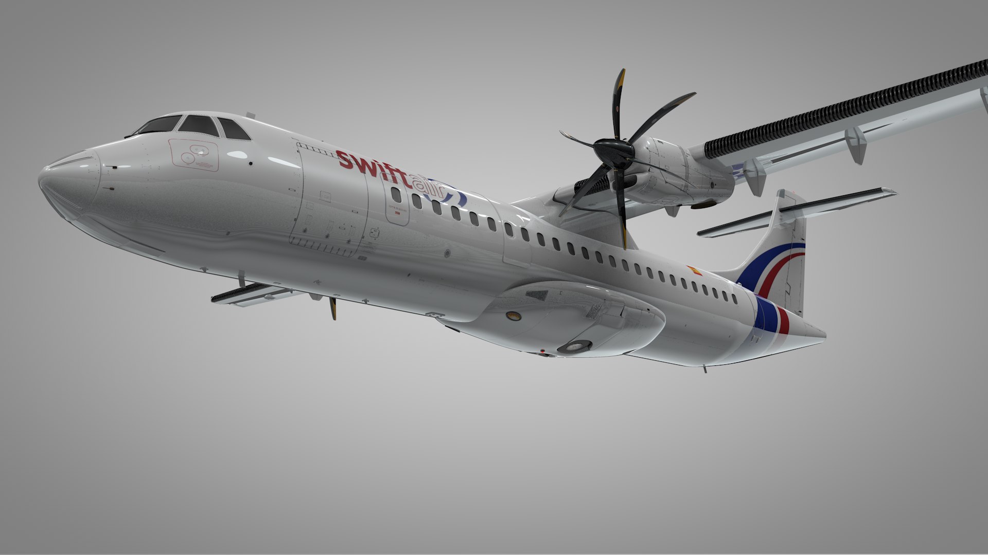 ATR 72 SWIFTAIR L1810 3D model - TurboSquid 1963559