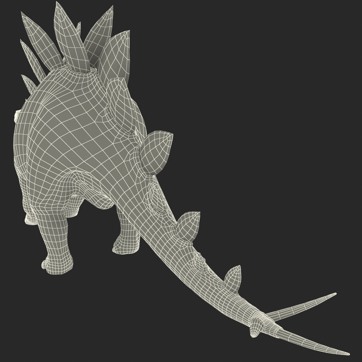 3d model dinosaurs rigged 2