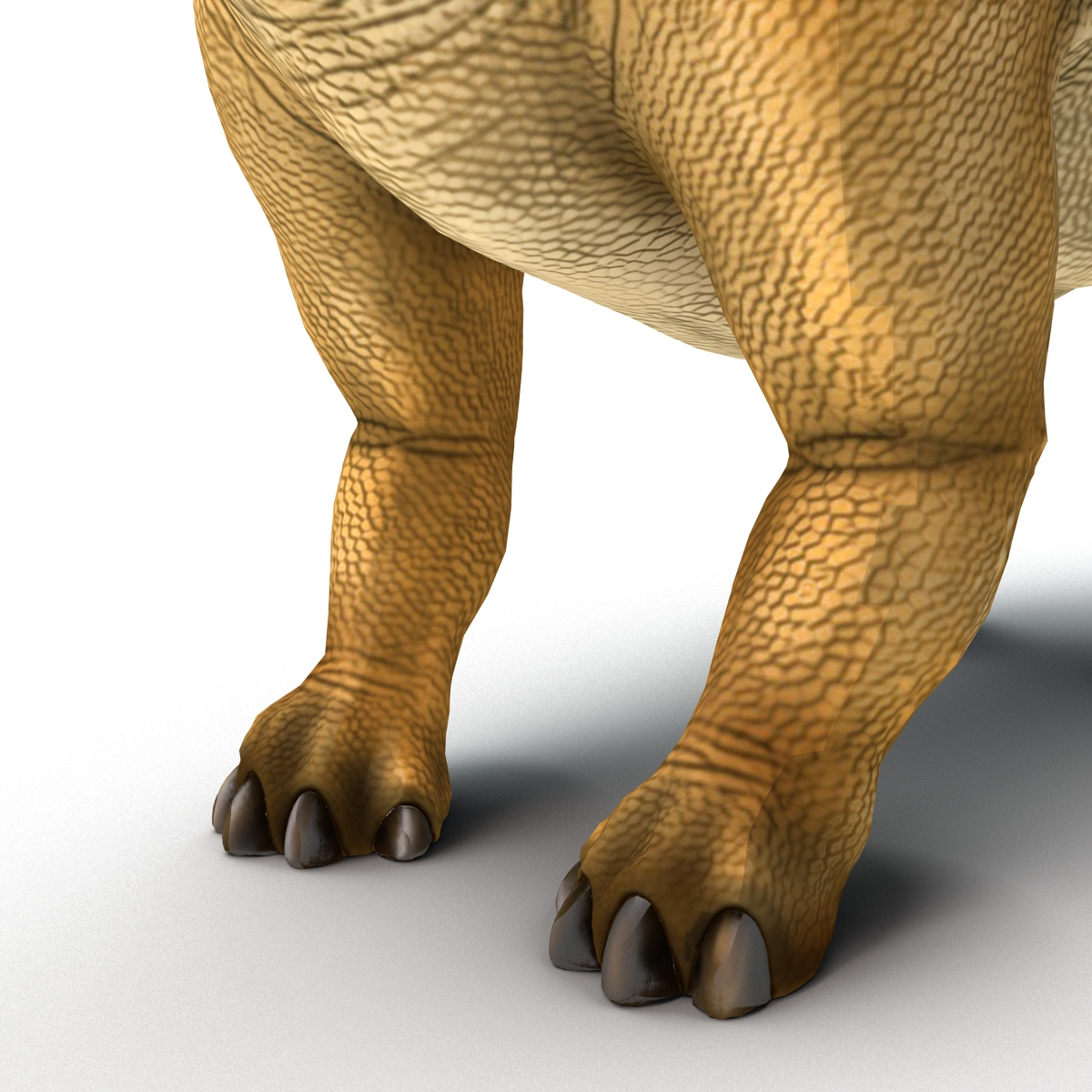 3d model dinosaurs rigged 2