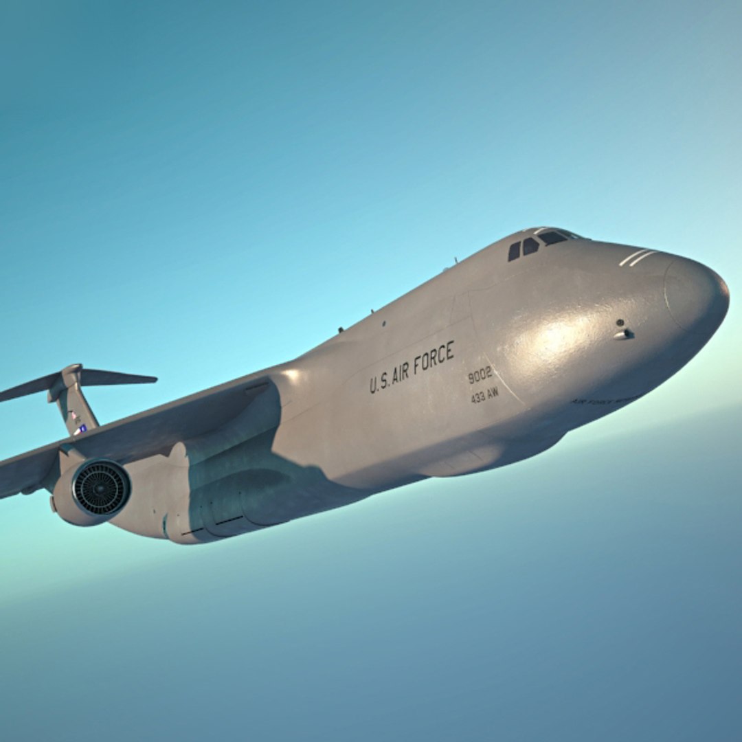 3D Lockheed C-5 C - TurboSquid 1330811