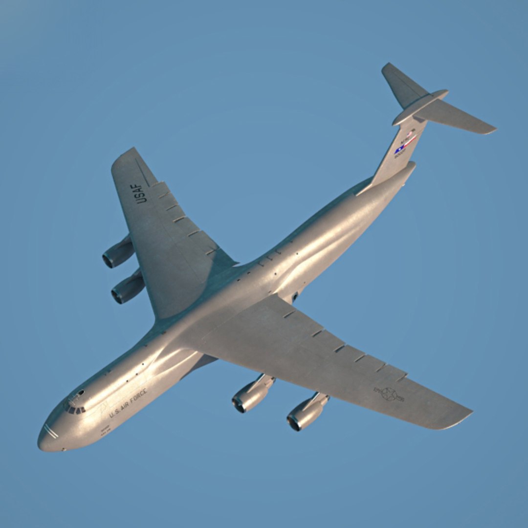 3D Lockheed C-5 C - TurboSquid 1330811