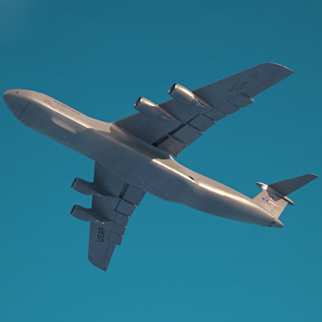 3D Lockheed C-5 C - TurboSquid 1330811