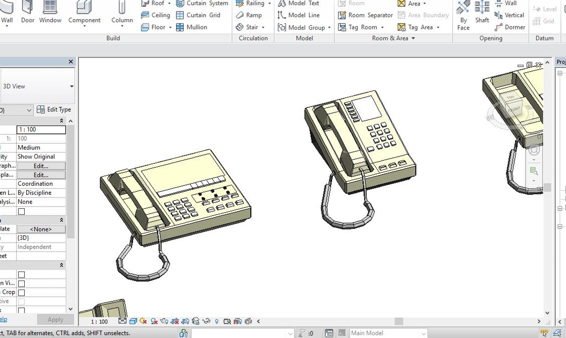 Revit 2015 7 Telephone 3D Model - TurboSquid 1290422
