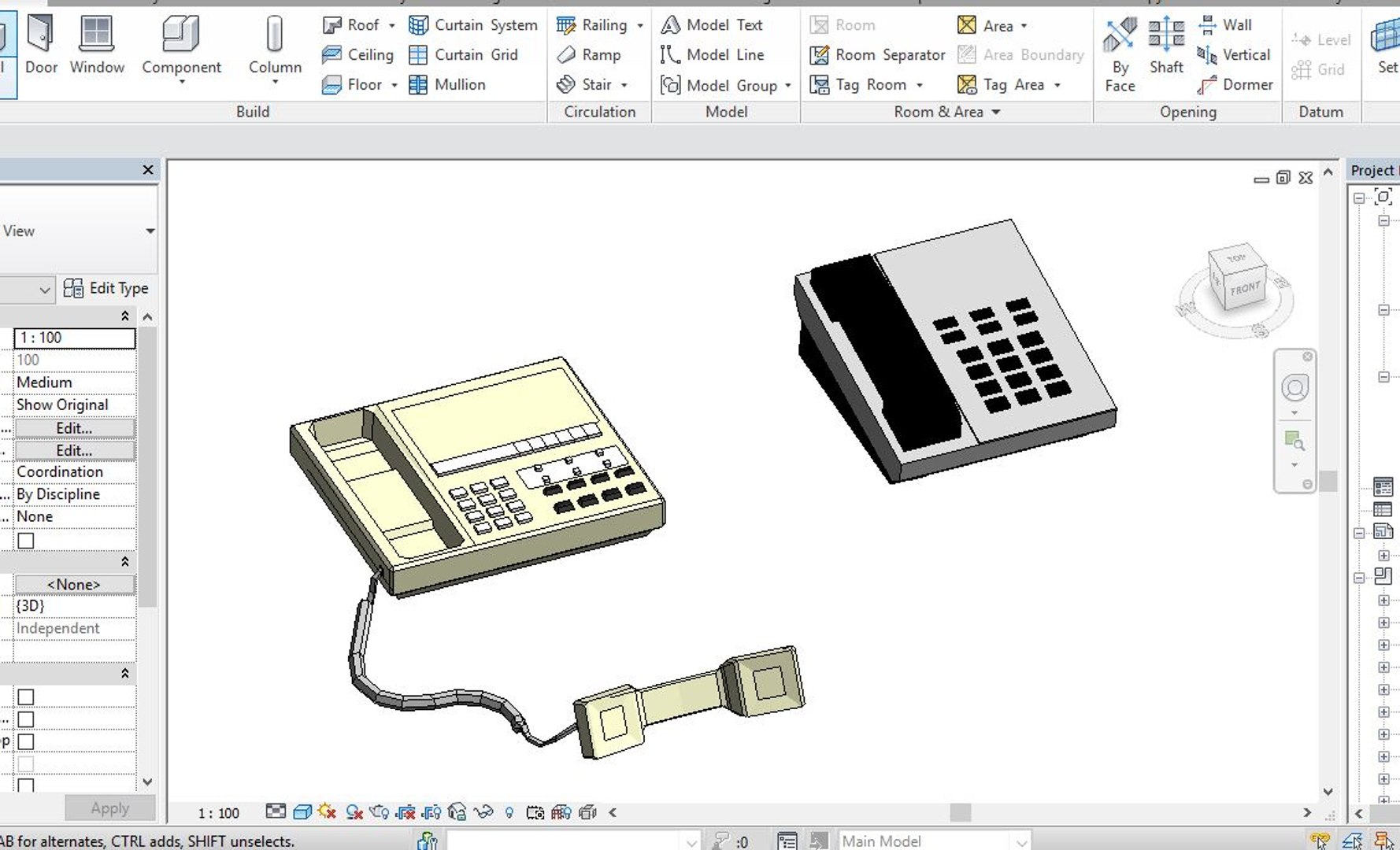 Revit 2015 7 Telephone 3D Model - TurboSquid 1290422