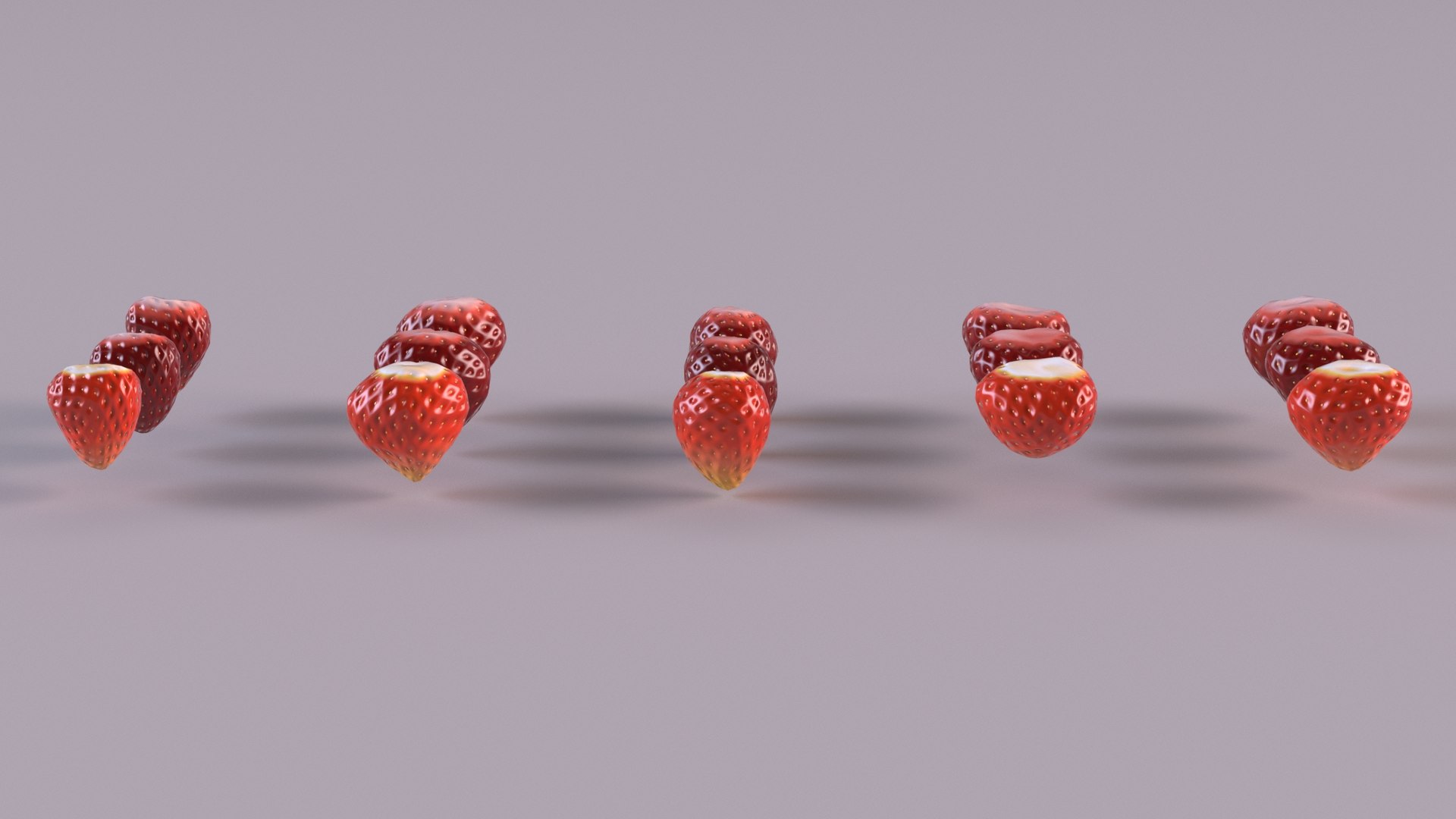 3D Model Strawberrys - TurboSquid 2003579