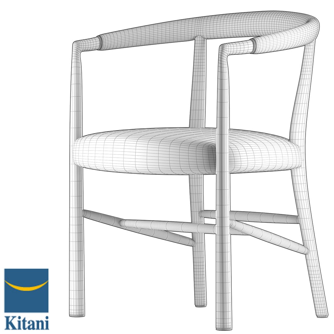 3d Model Fn Chair Kitani Japan