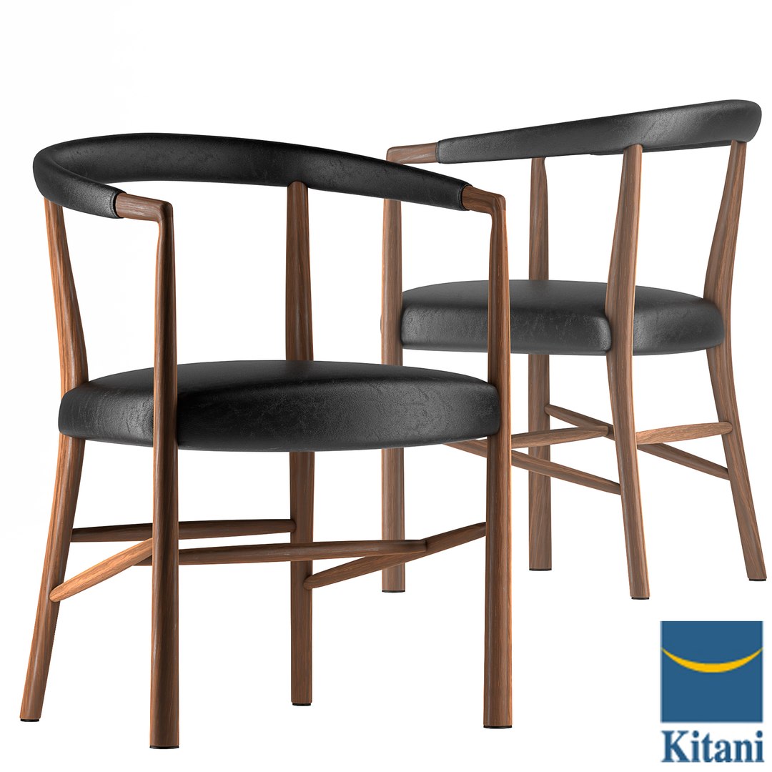3d Model Fn Chair Kitani Japan