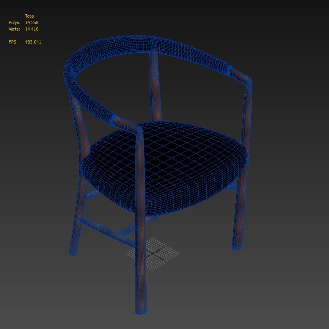 3d Model Fn Chair Kitani Japan