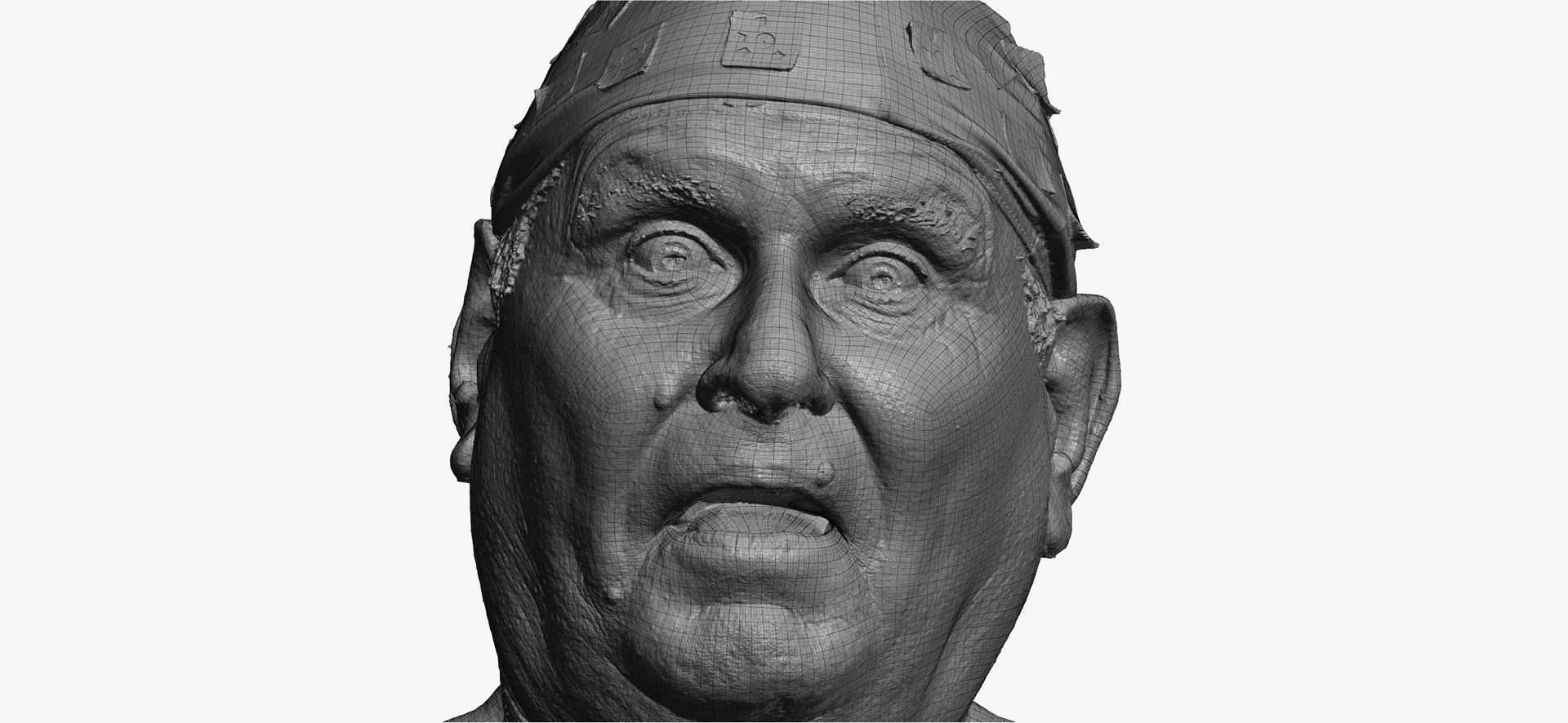Homer Human Head Surprise Clean Scan 3D Model - TurboSquid 1748823