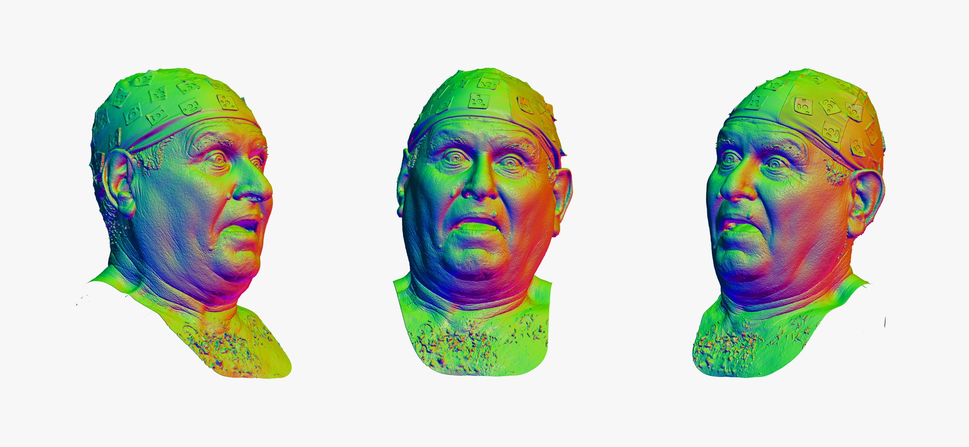 Homer Human Head Surprise Clean Scan 3D Model - TurboSquid 1748823