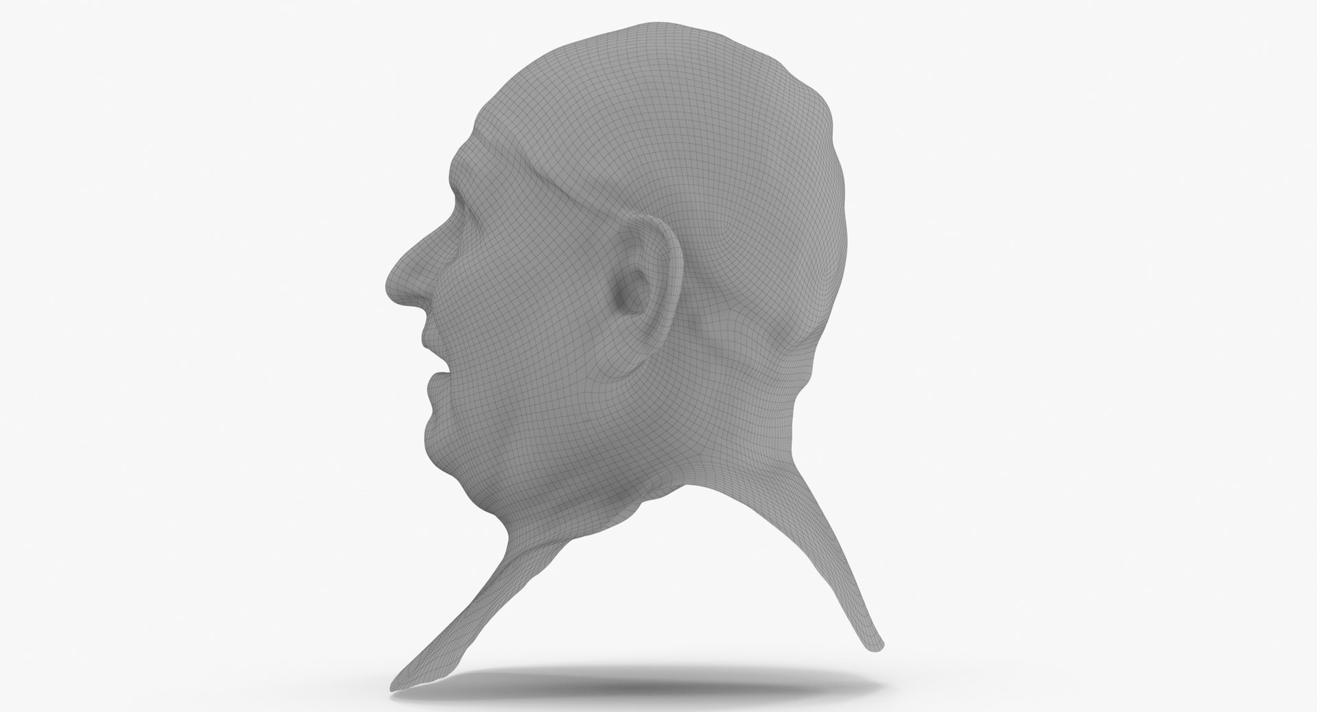 Homer Human Head Surprise Clean Scan 3D Model - TurboSquid 1748823