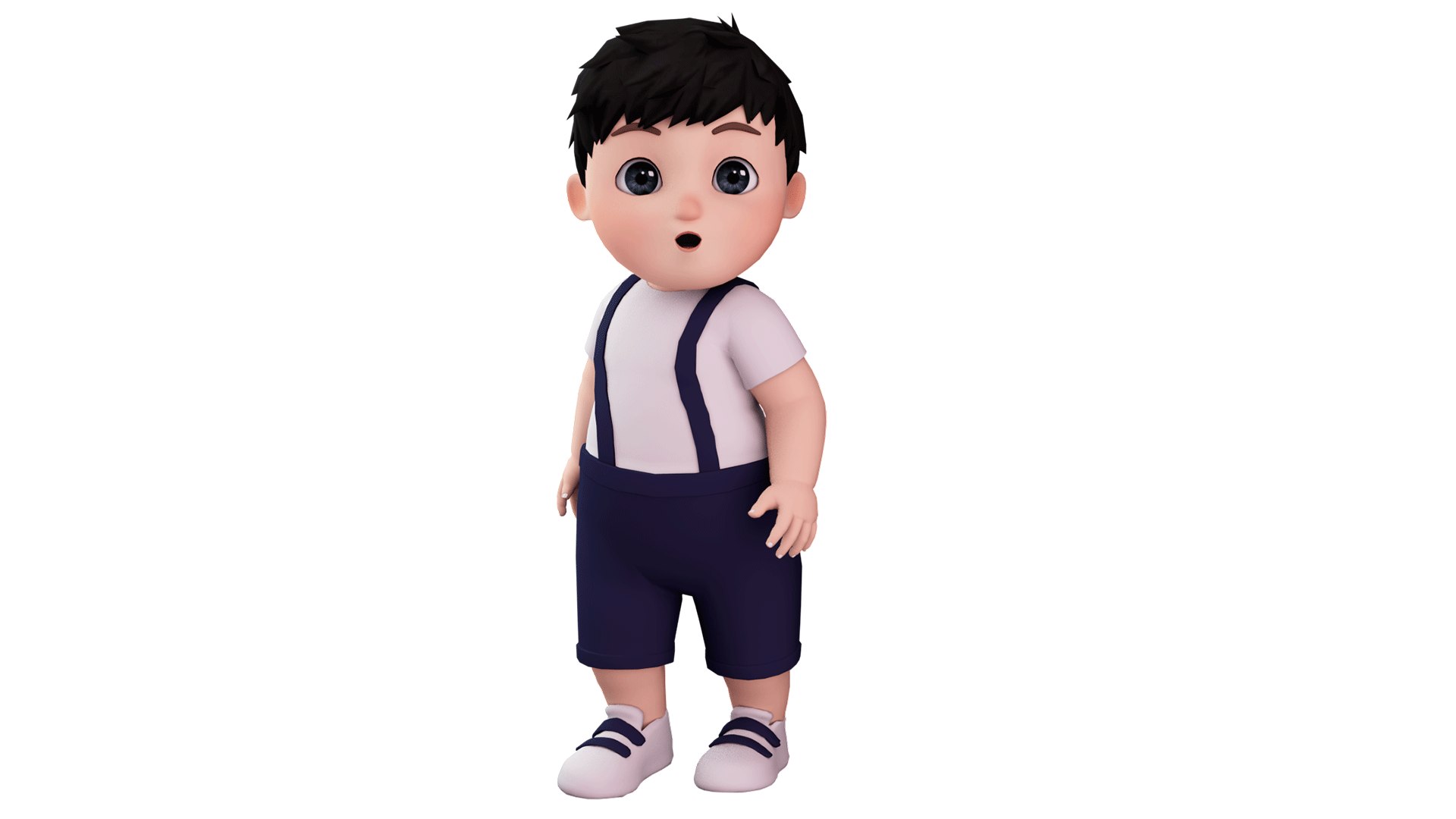 Cartoon Baby Rigged 3D Model - TurboSquid 2227302