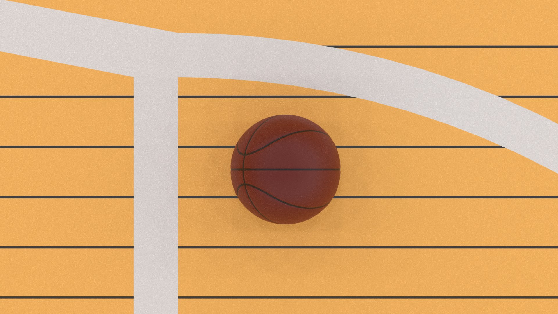 Cartoon Basketball Gym 1 3D Model - TurboSquid 2015301