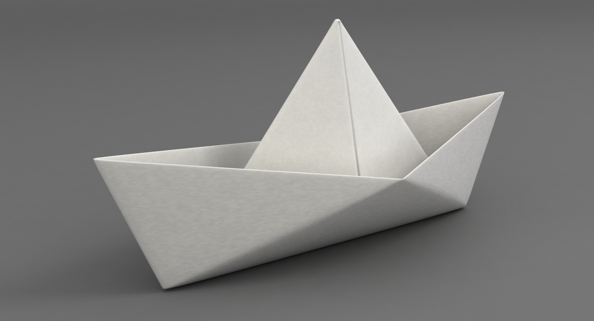 Paper Boat 3d Max