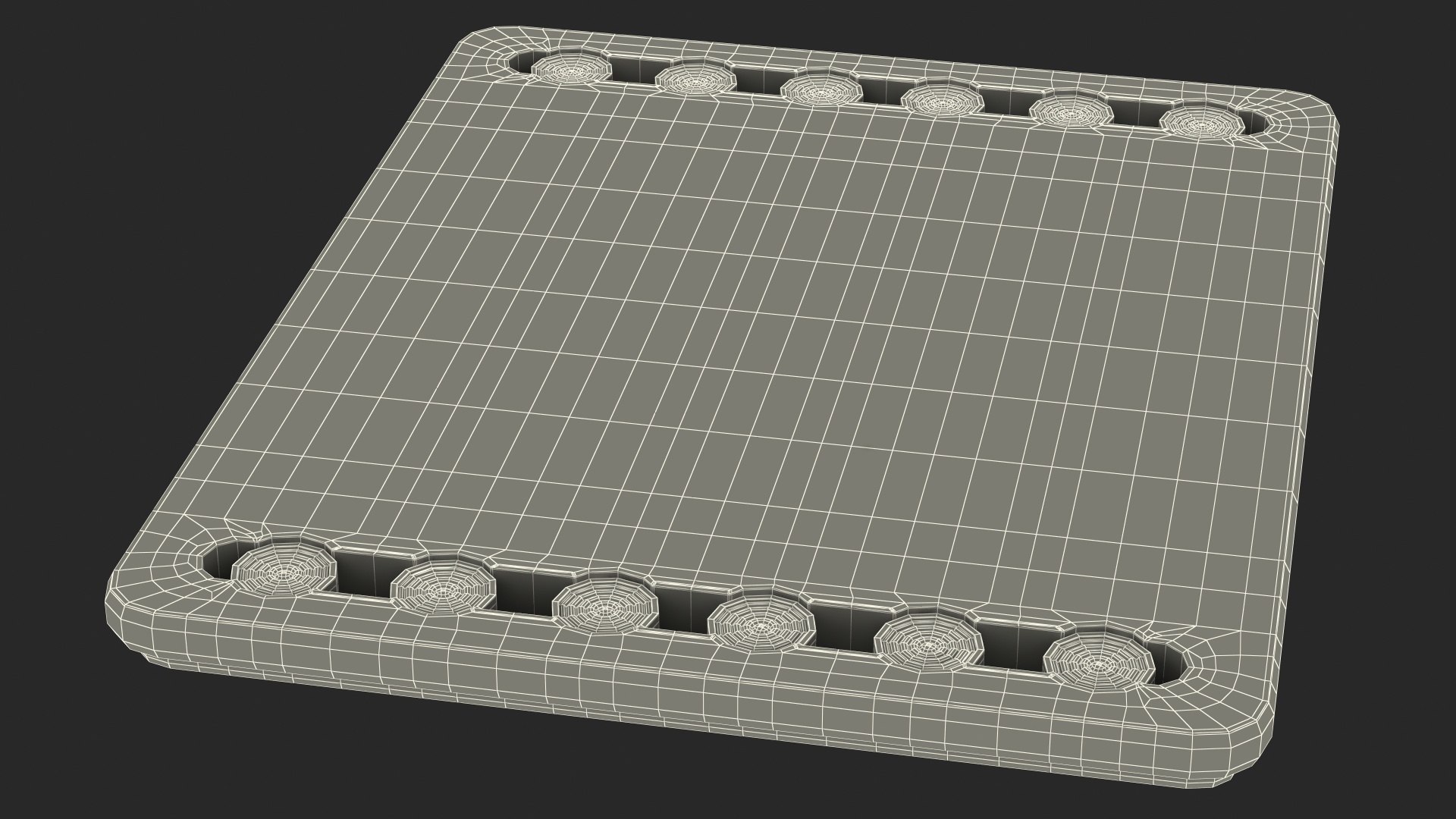 Wood Checkers Set 3D Model - TurboSquid 1933552