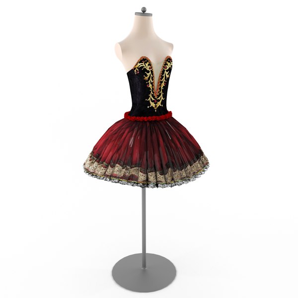 3D Tutu Models | TurboSquid