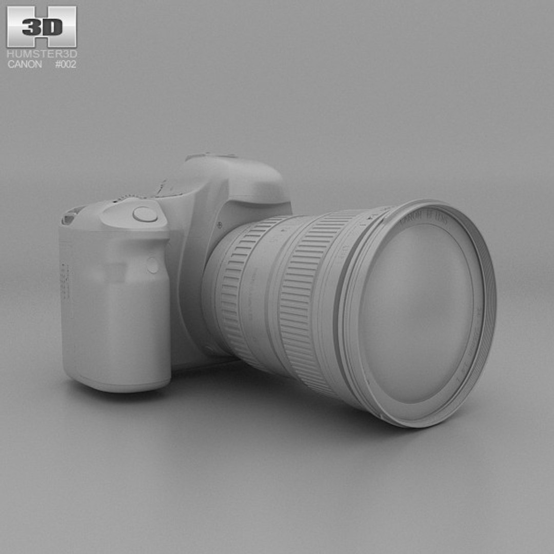 3d Model Canon Eos