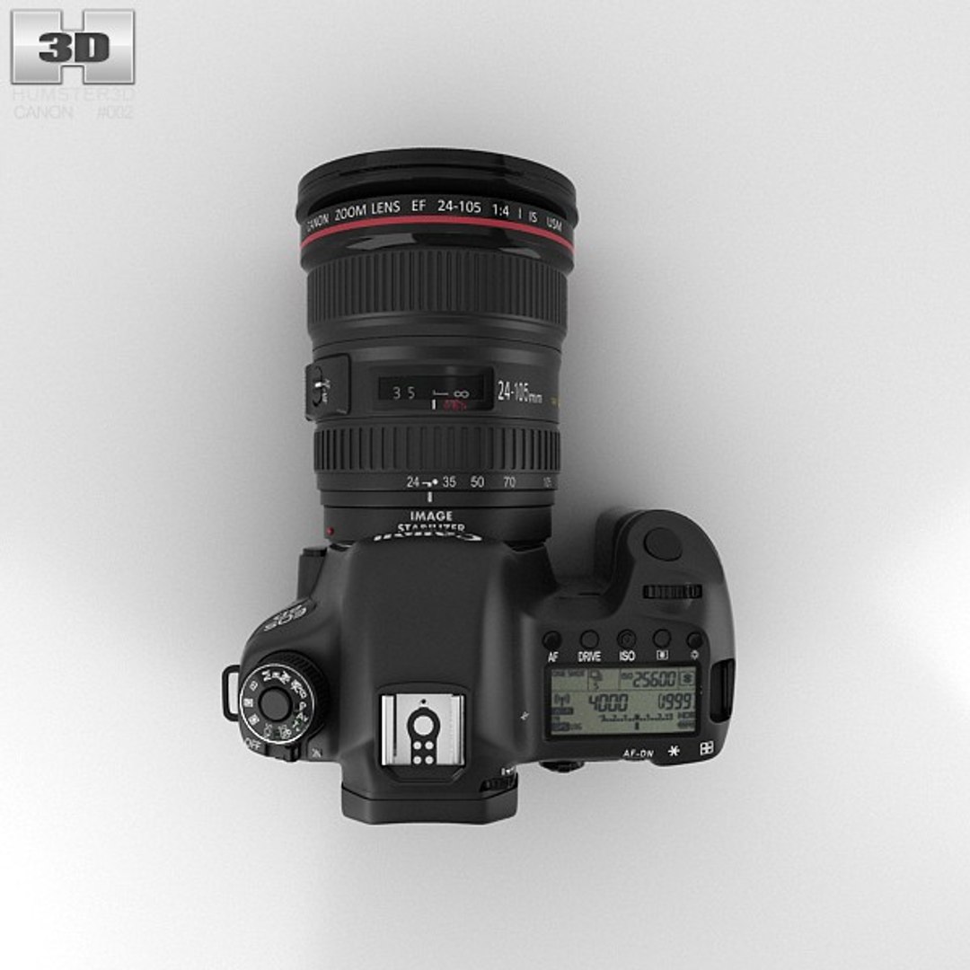 3d Model Canon Eos