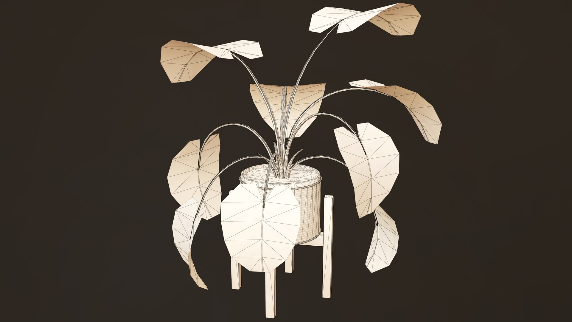 3D Monstera Plant - PBR Game Ready - TurboSquid 1950478