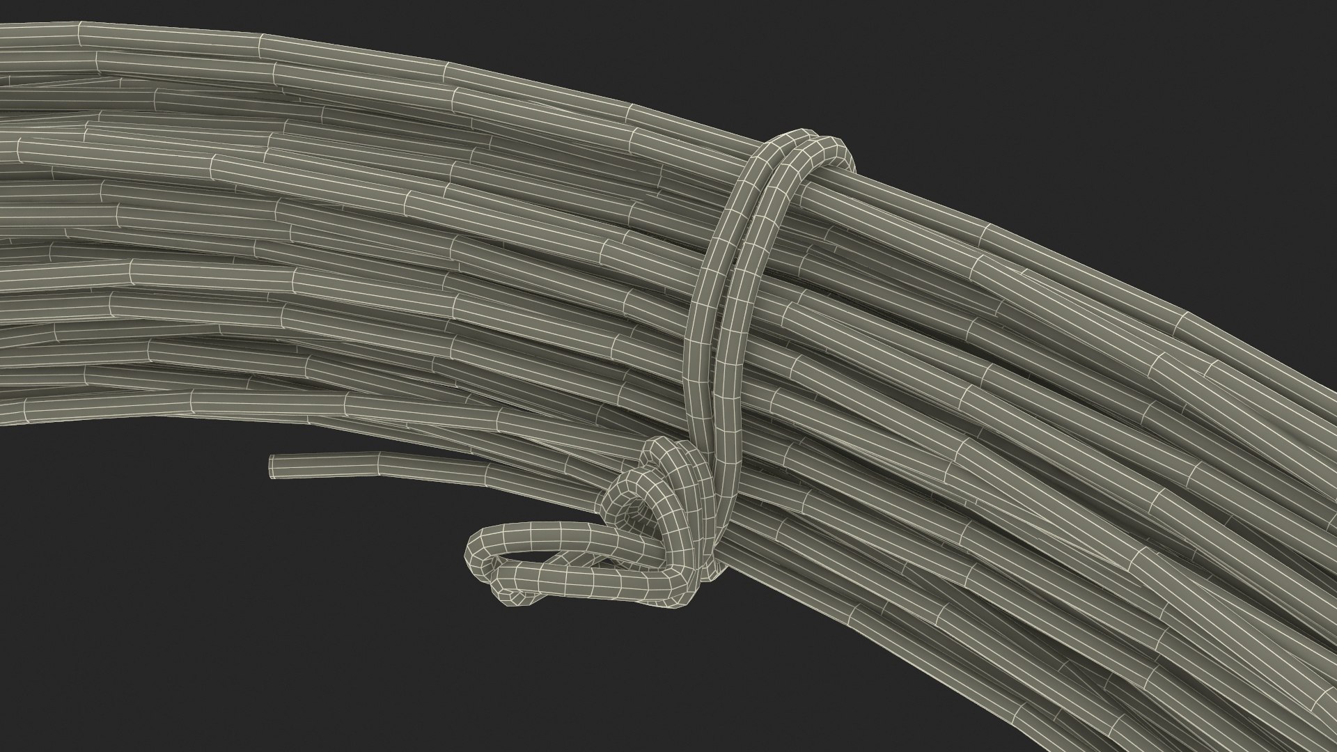 Aluminium Wire Coil Half 3D Model - TurboSquid 2185988