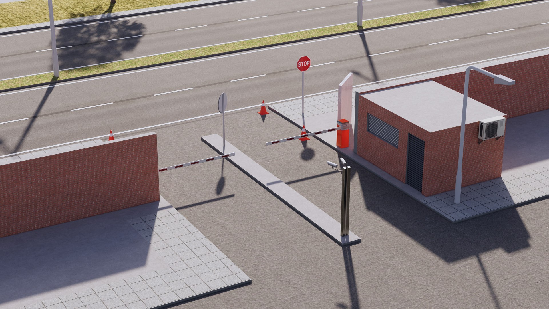 3D Aws Amazon Data Center Building with Interior - TurboSquid 2113349