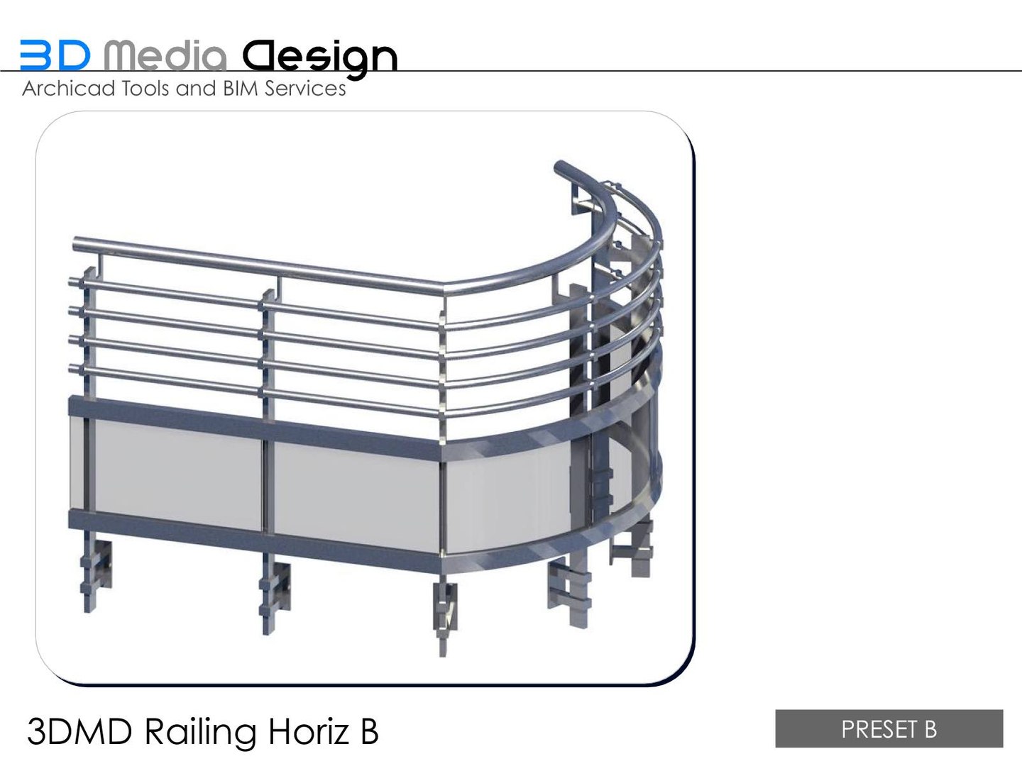 3d Model 3dmd Railings