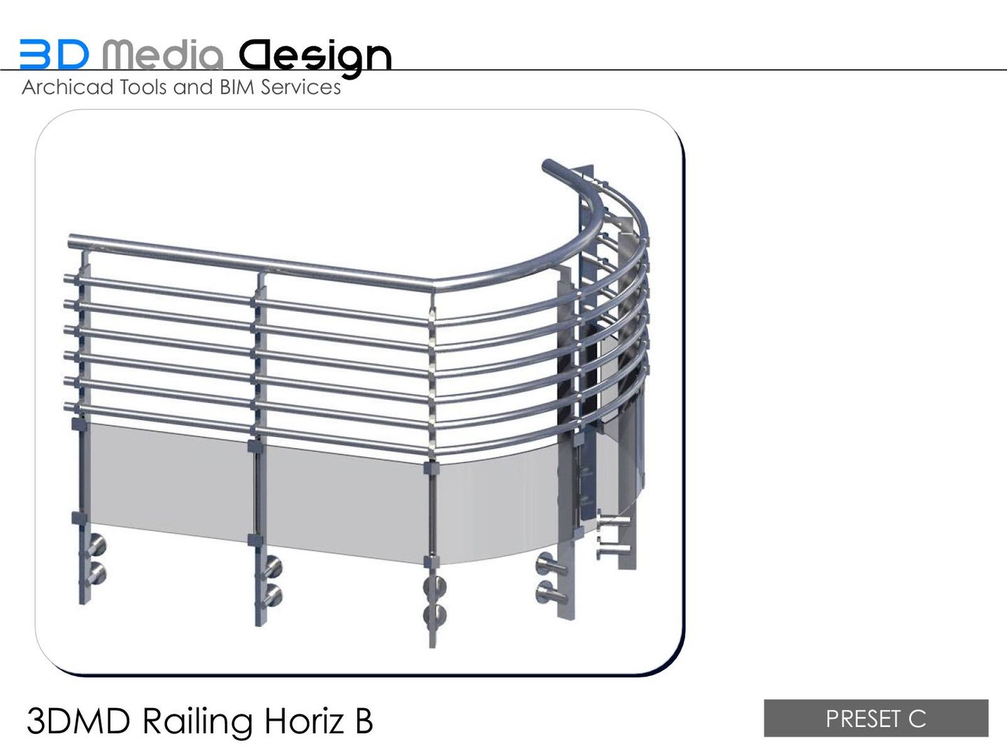 3d Model 3dmd Railings