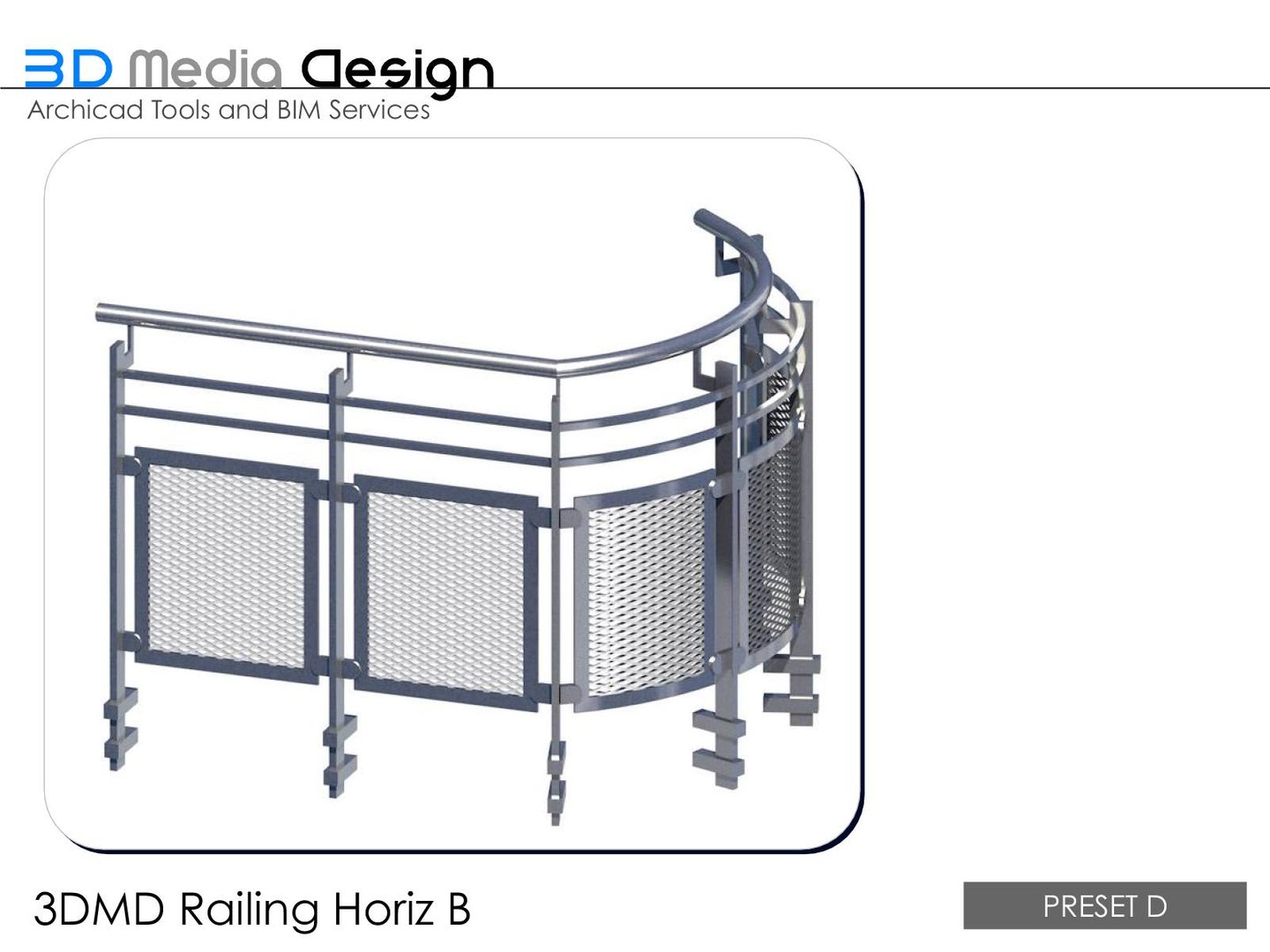 3d Model 3dmd Railings