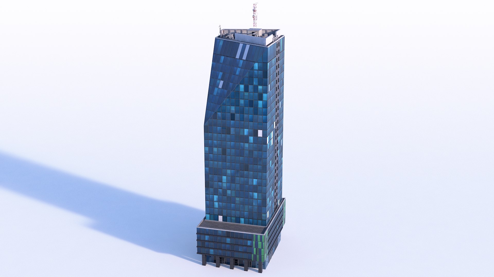 3D Skyscraper Building 01 Model - TurboSquid 1517750