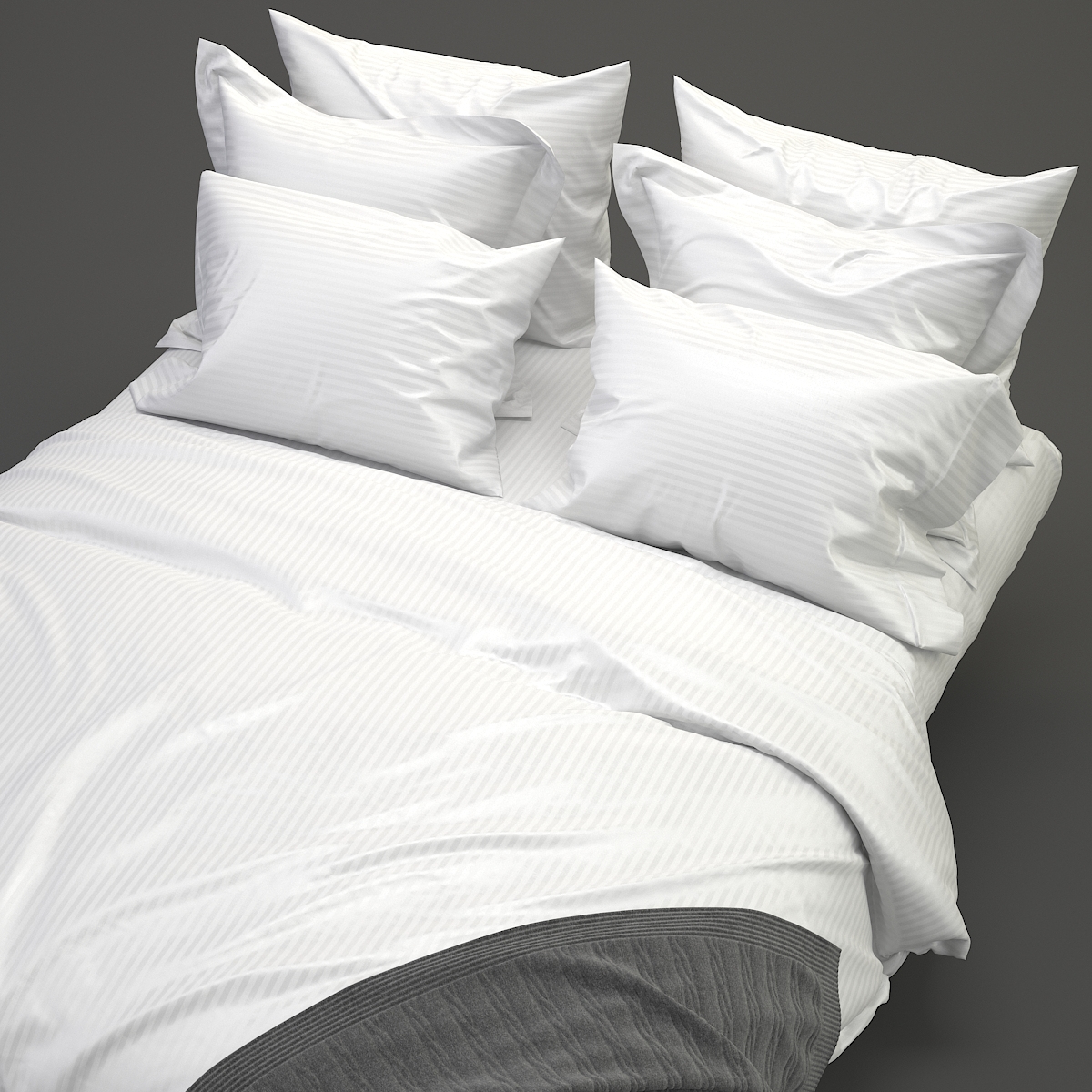 3d bed photorealistic realistic