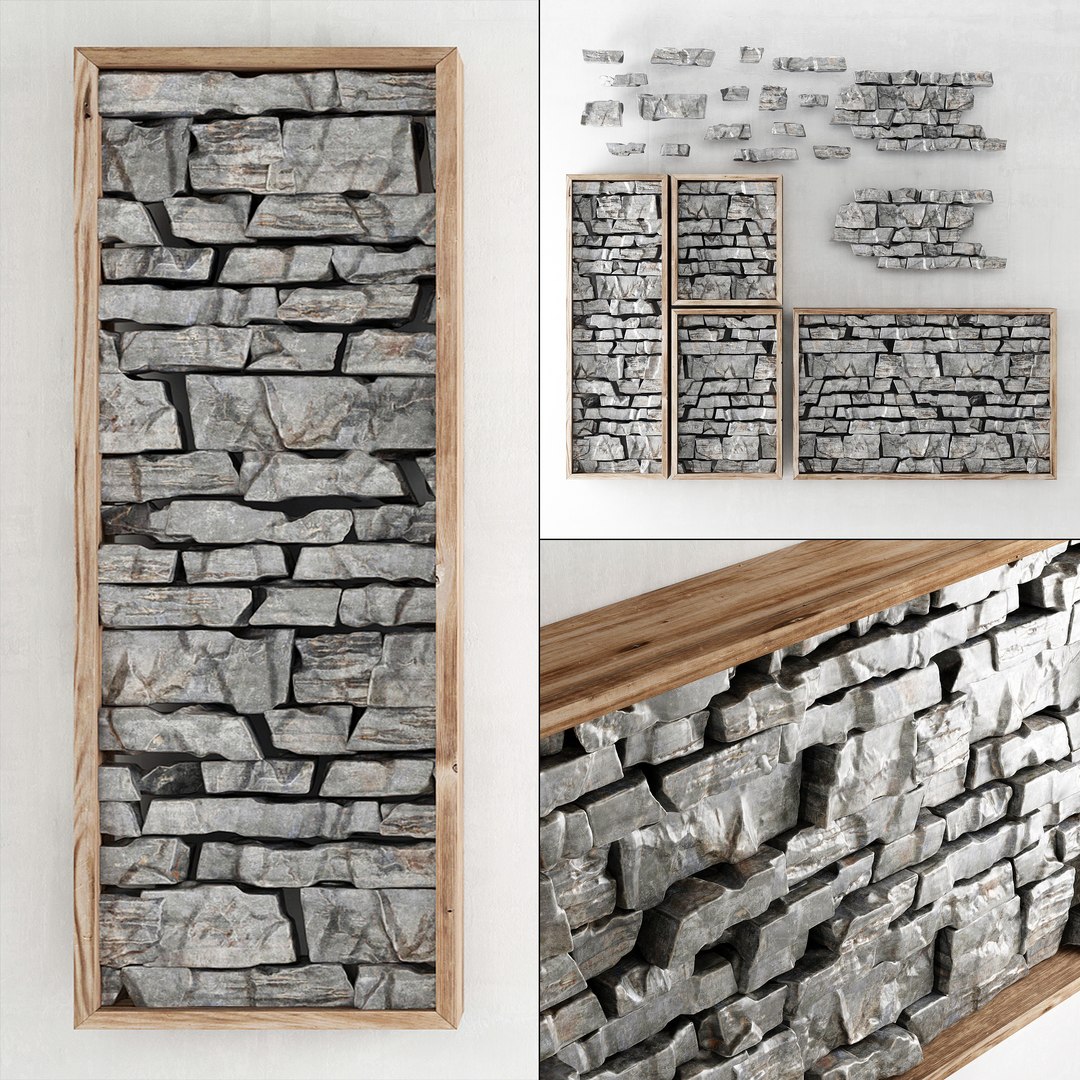 Panel Rock 3D - TurboSquid 1482485