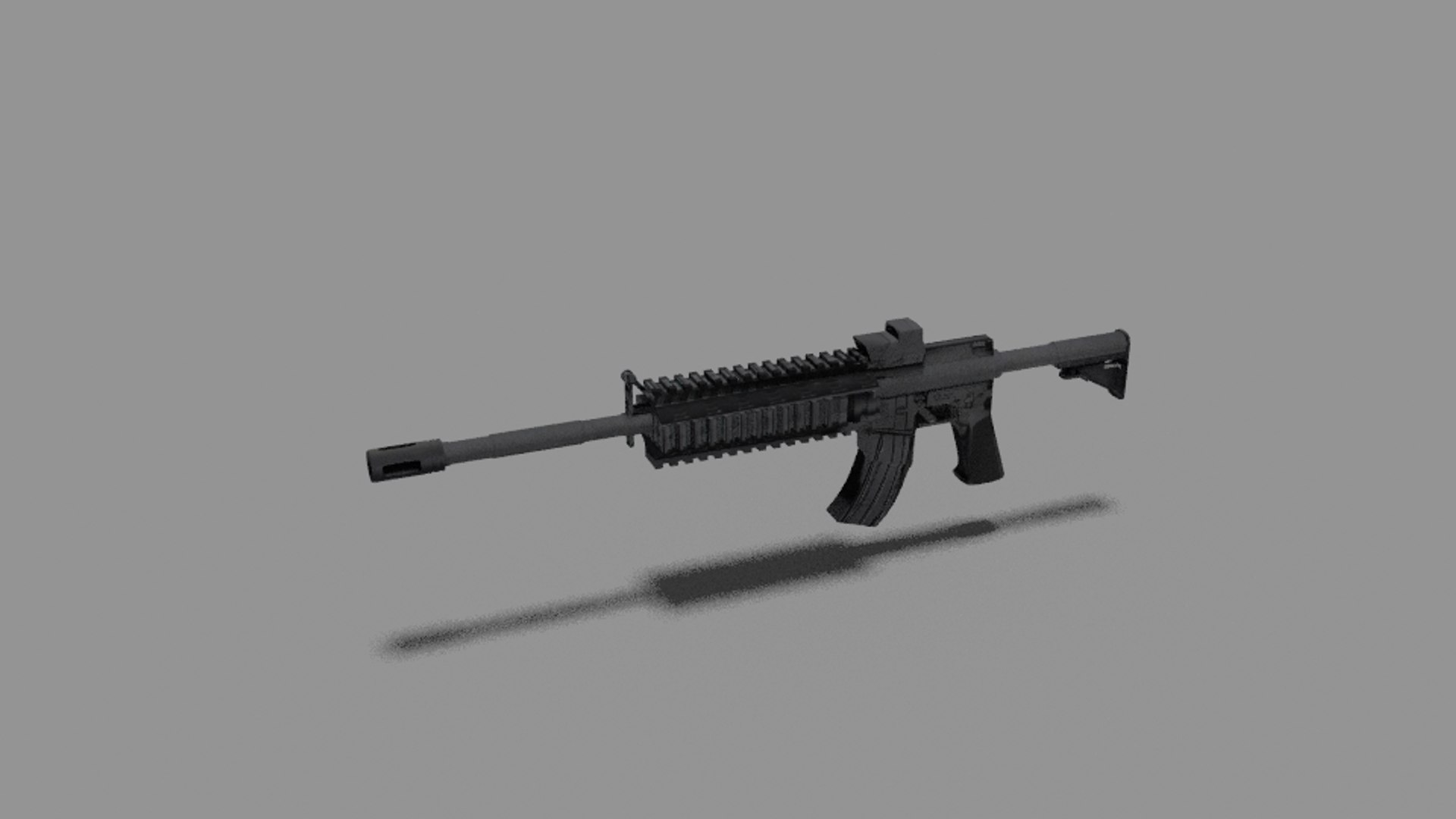 m4 3d model