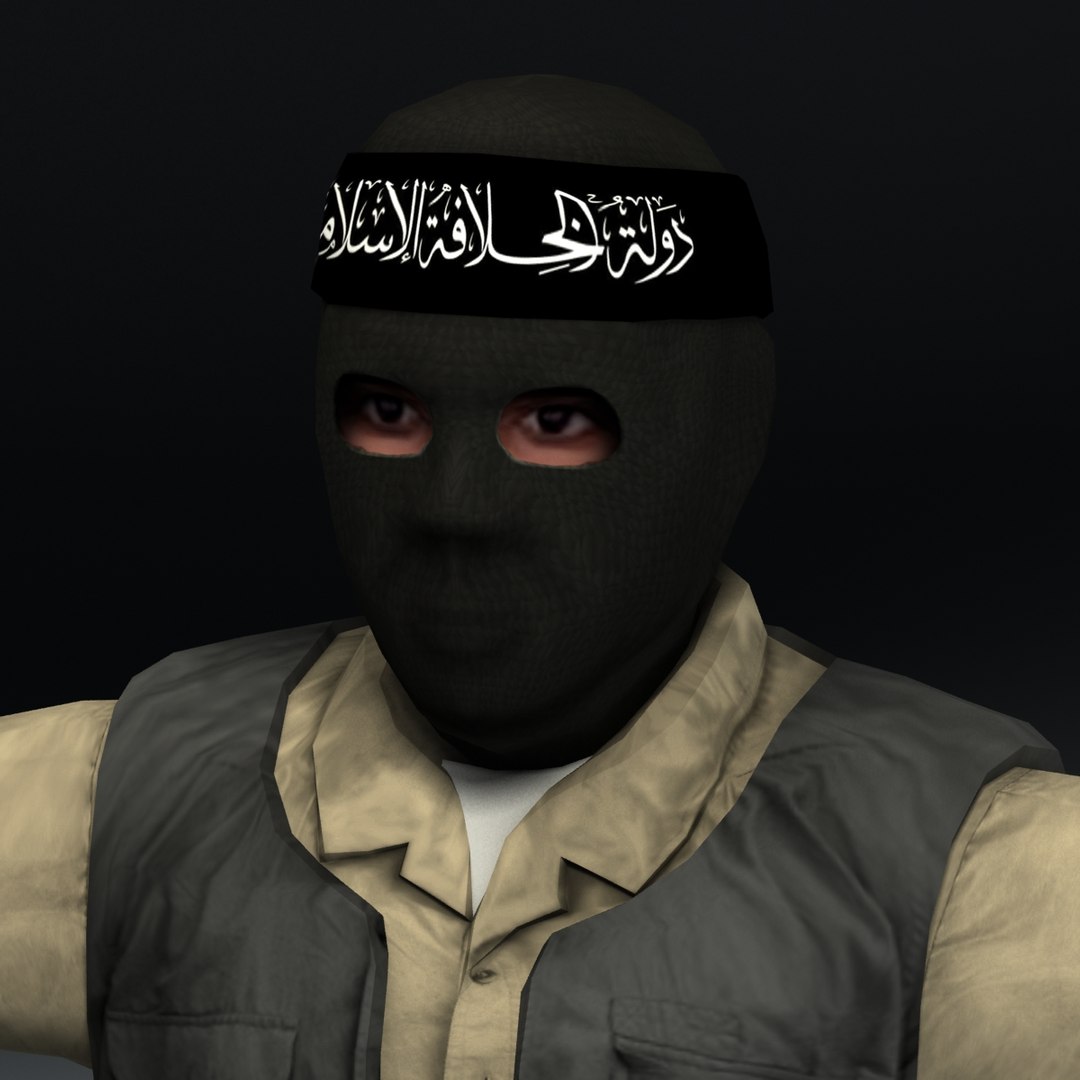 Isis Insurgent Fighter 3d Model